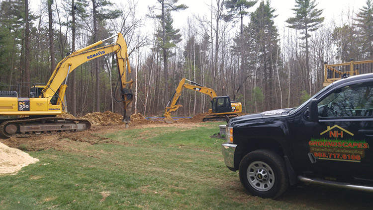 NH Groundscapes - Construction and excavation from Chichester NH